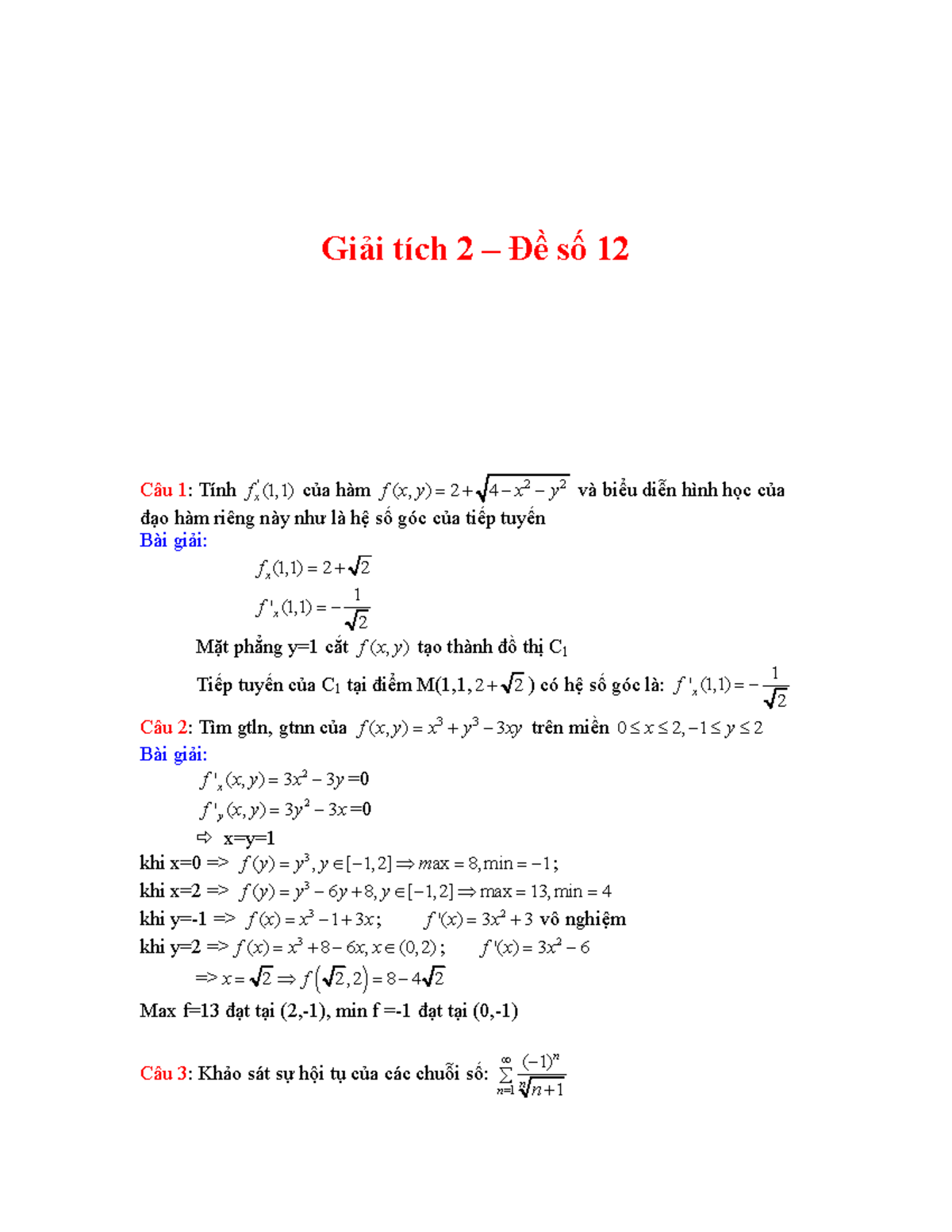 Tong Hop De Thi Cuoi Ky Mon Giai Tich 2 Co Loi Giai Gi i T ch 2 tong-hop-de-thi-cuoi-ky-mon-giai-tich-2-co-loi-giai-gi-i-t-ch-2