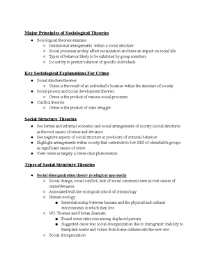 Chapter 8 - Theories of Social Process and Social Development - The ...