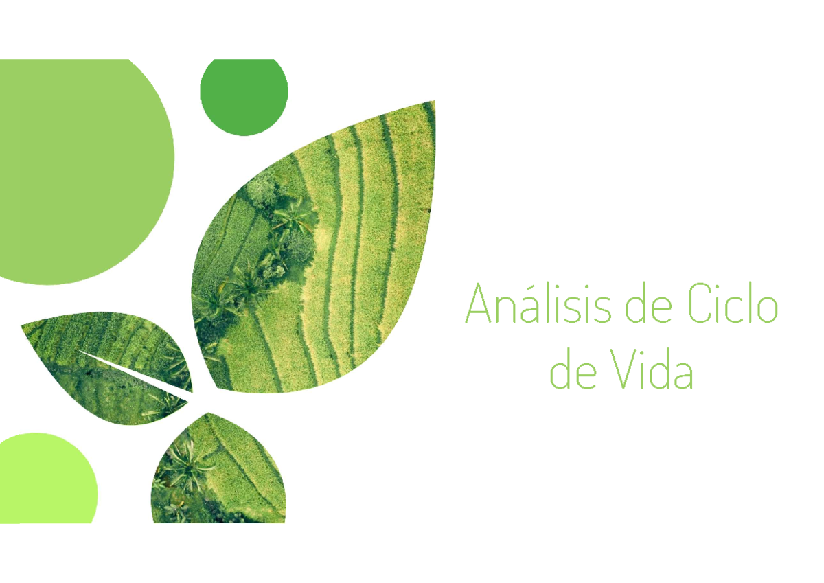 Taller 04 - Análisis de Ciclo de Vida Definición 2 El análisis del ...