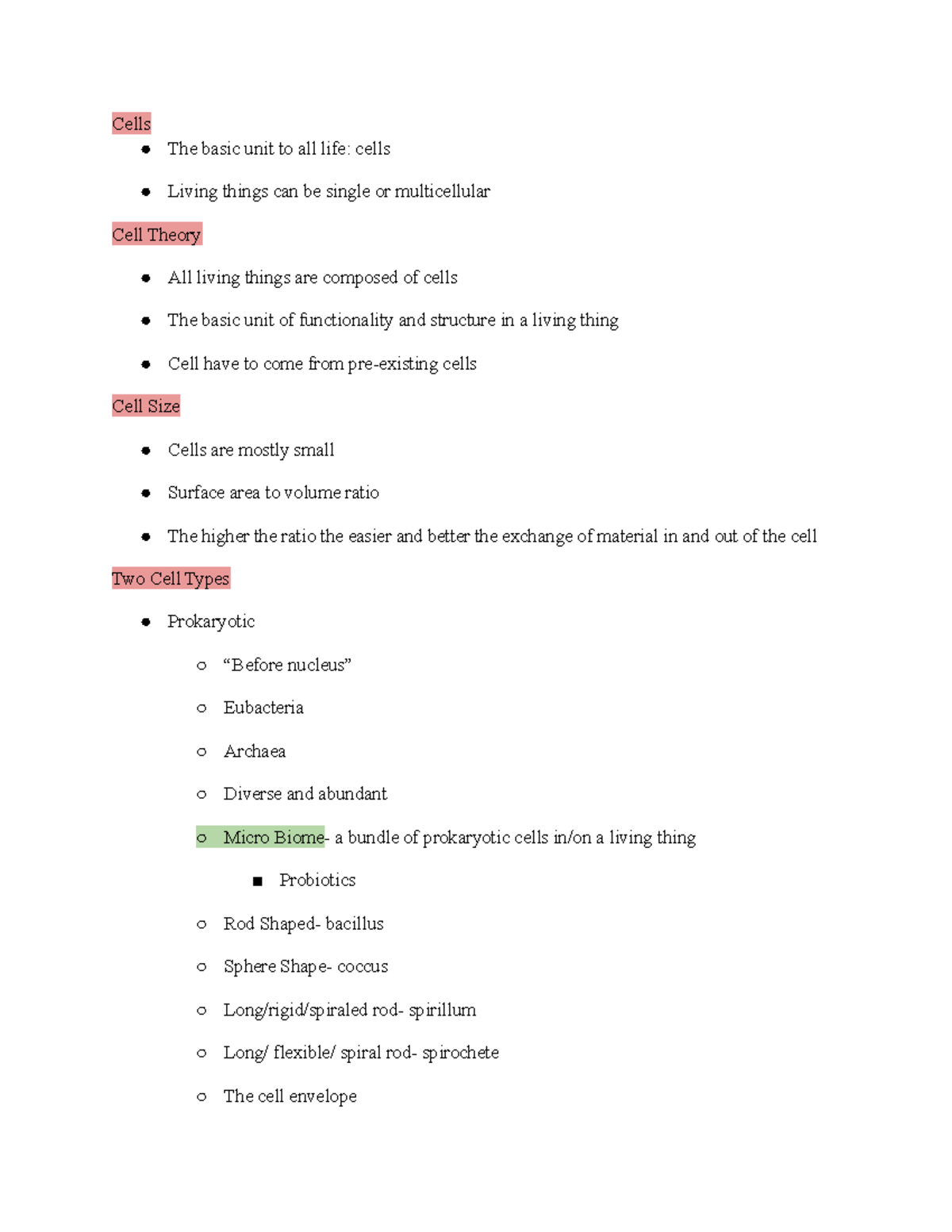 Cells structure and function - Cells The basic unit to all life: cells ...