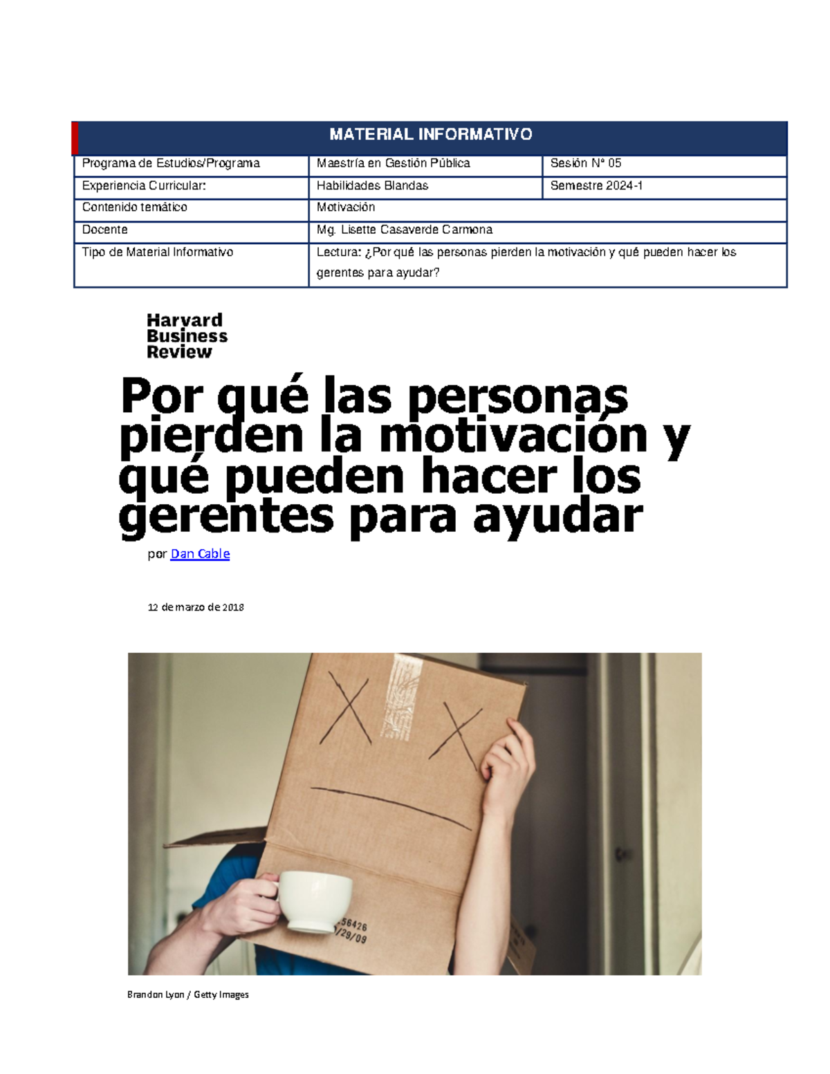 Material informativo sesión 05 - MATERIAL INFORMATIVO Programa de ...