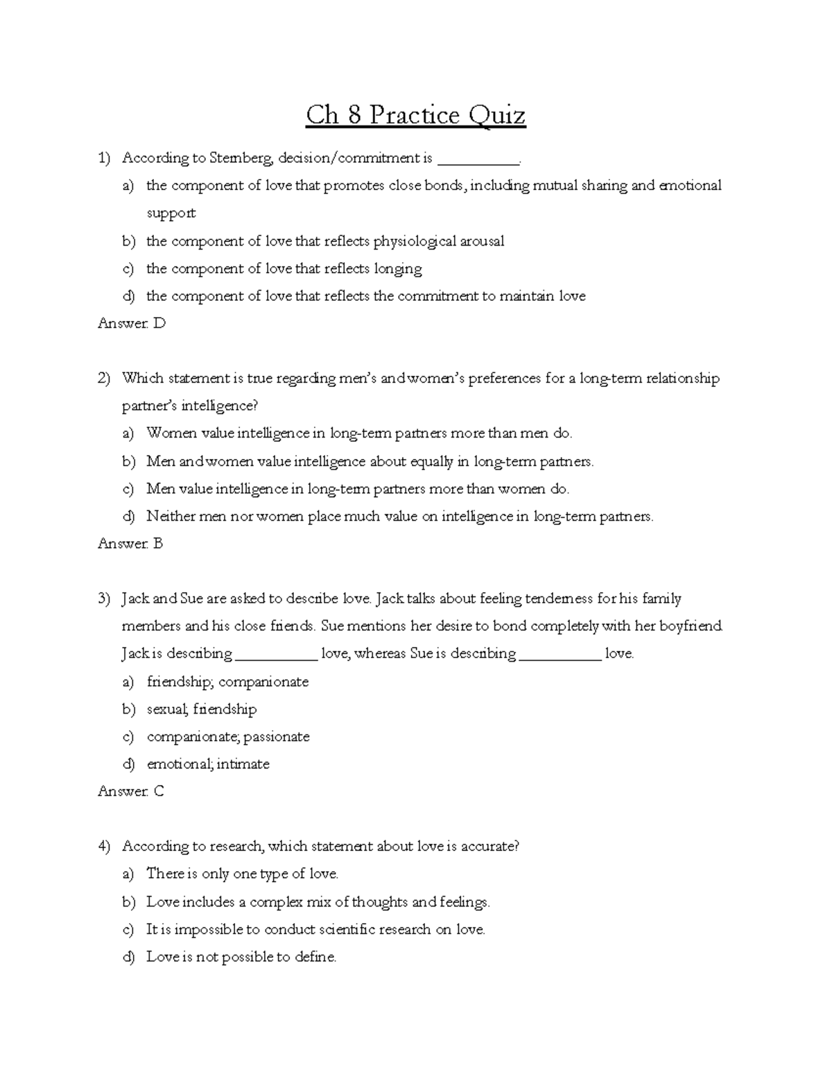 Ch 8 Practice Quiz - quiz - Ch 8 Practice Quiz According to Sternberg ...
