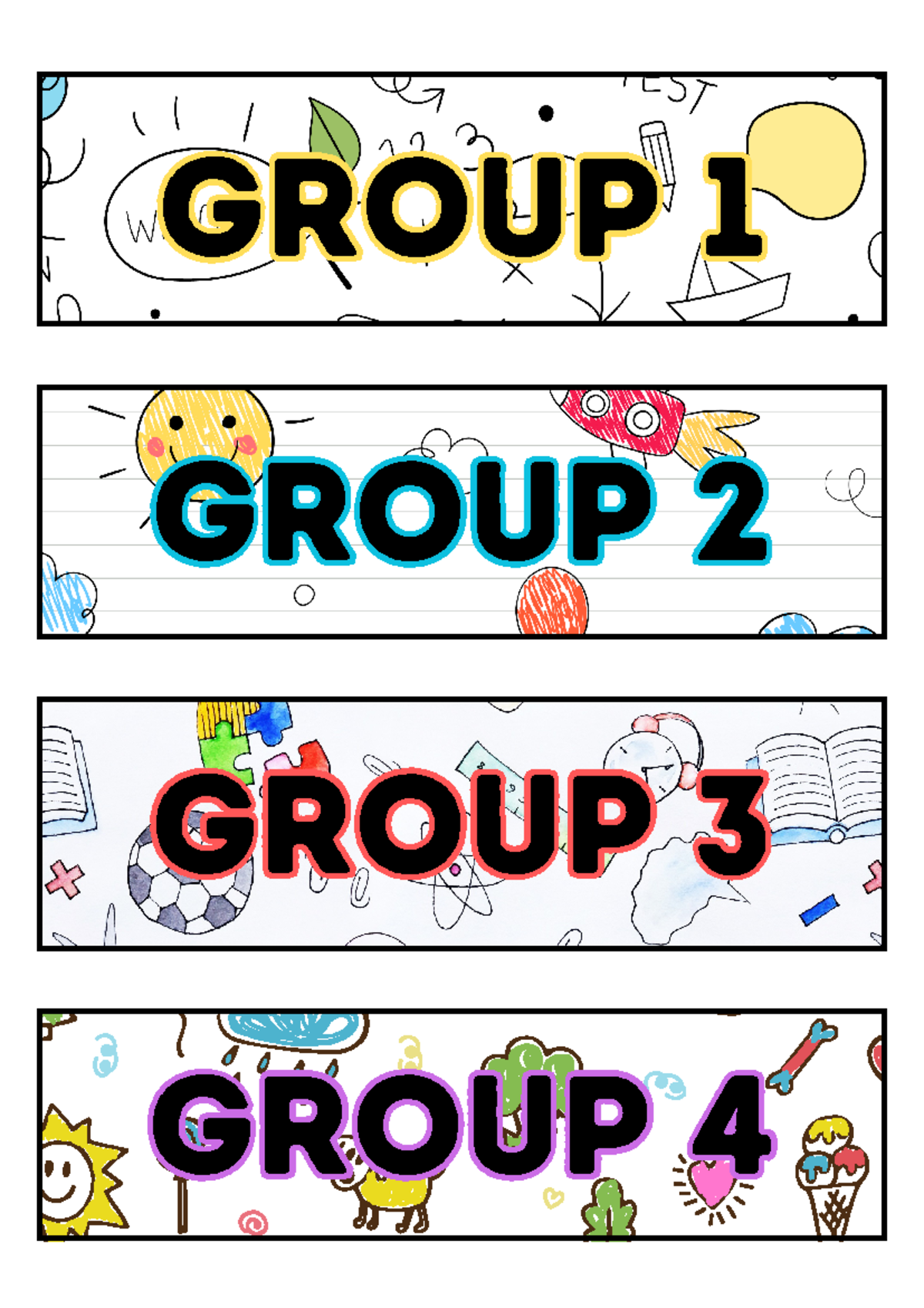 Group label - Teaching In Practice - group 1group group 2group group ...