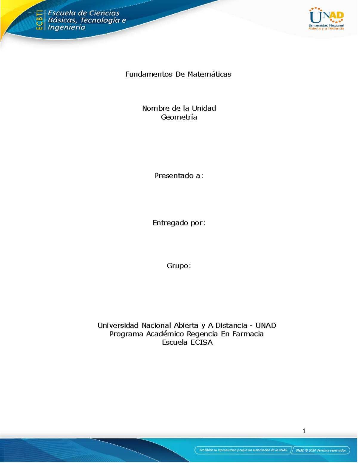 Tarea 4 fundamentos matematicos - Fundamentos De Matemáticas Nombre de ...