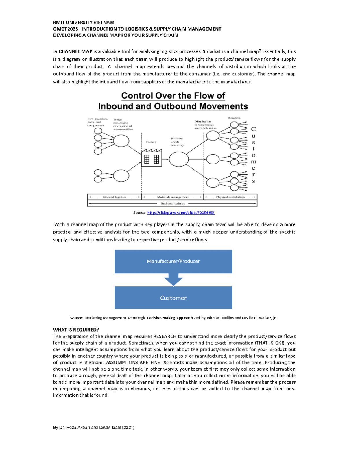 Developing Channel Map - Guideline - RMIT UNIVERSITY VIETNAM - Studocu