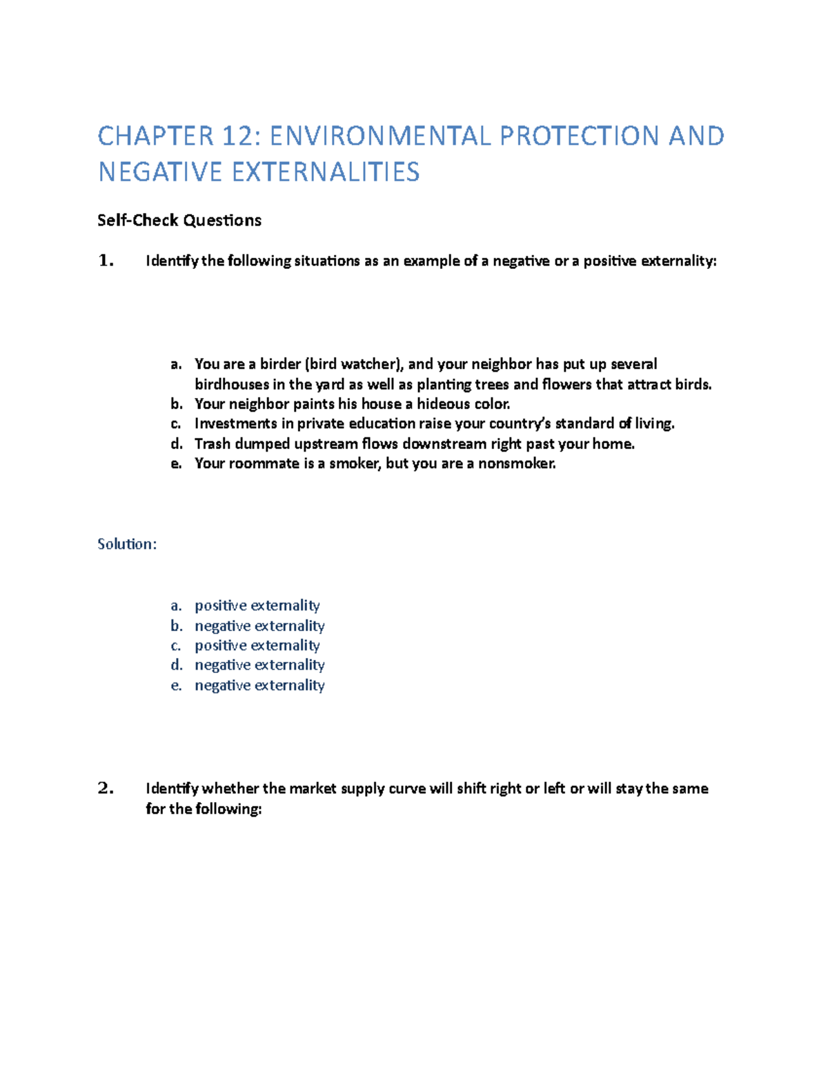 Chapter 12 KEY - Prof Wendy Doell - CHAPTER 12: ENVIRONMENTAL ...