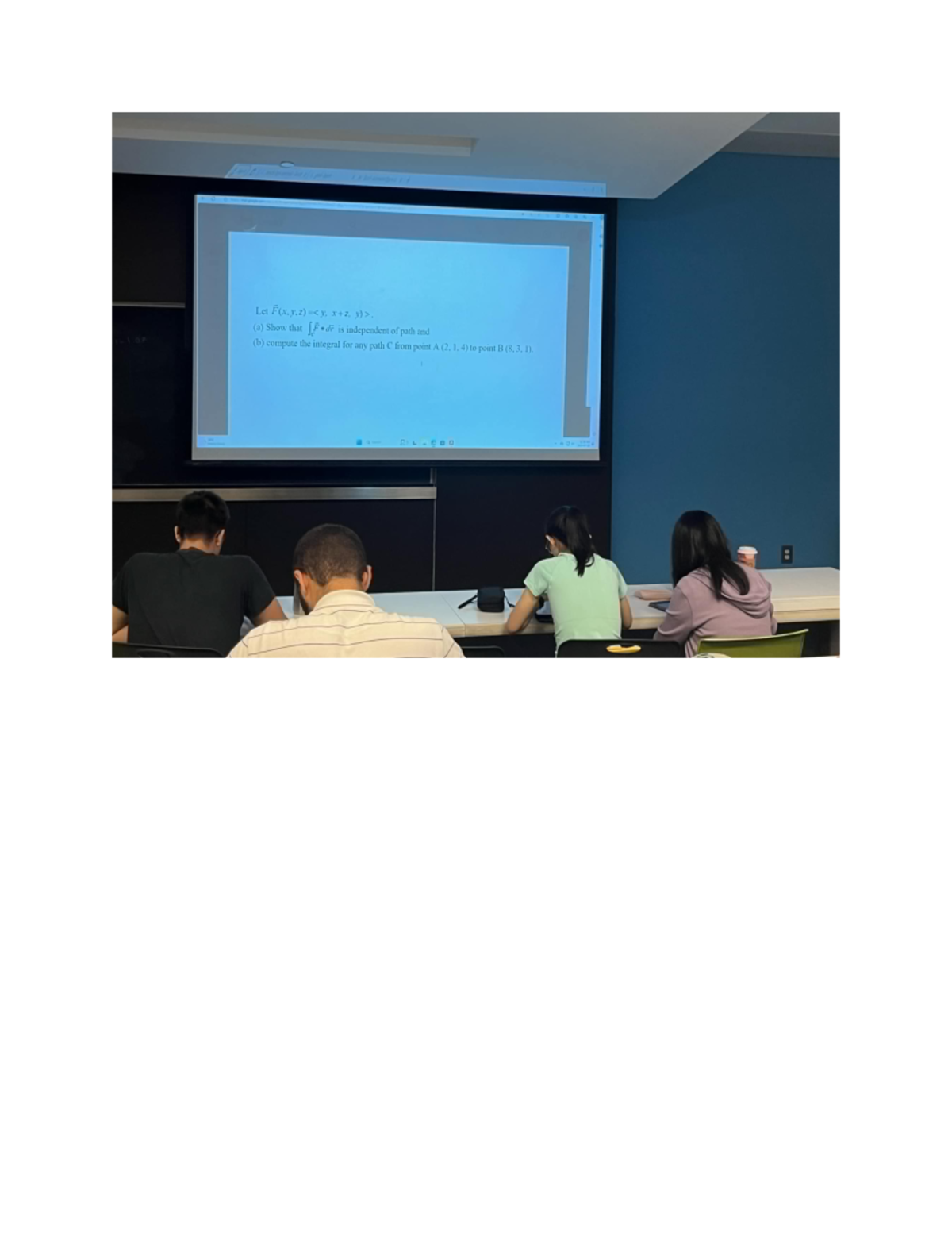 ENGR233 Quiz3 Summer 2024 - ENGR 233 - Let F(x,y,z) (a) Show that IF . dr is independent of path ...