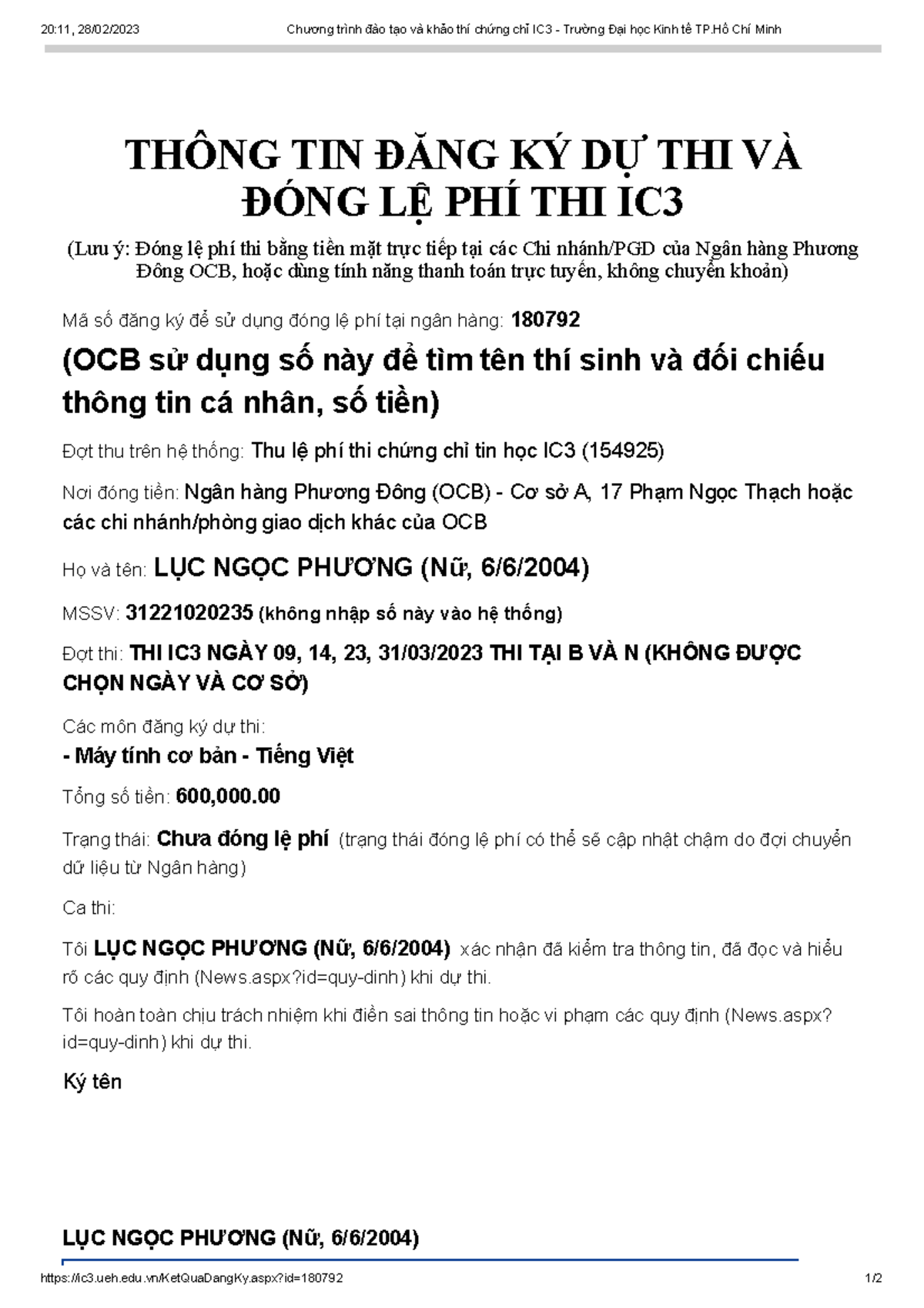 IC3 - CF - ic3 gs5 cf - Ic3 gs5 Outcome - Đại học kinh tế TPHCM - Studocu