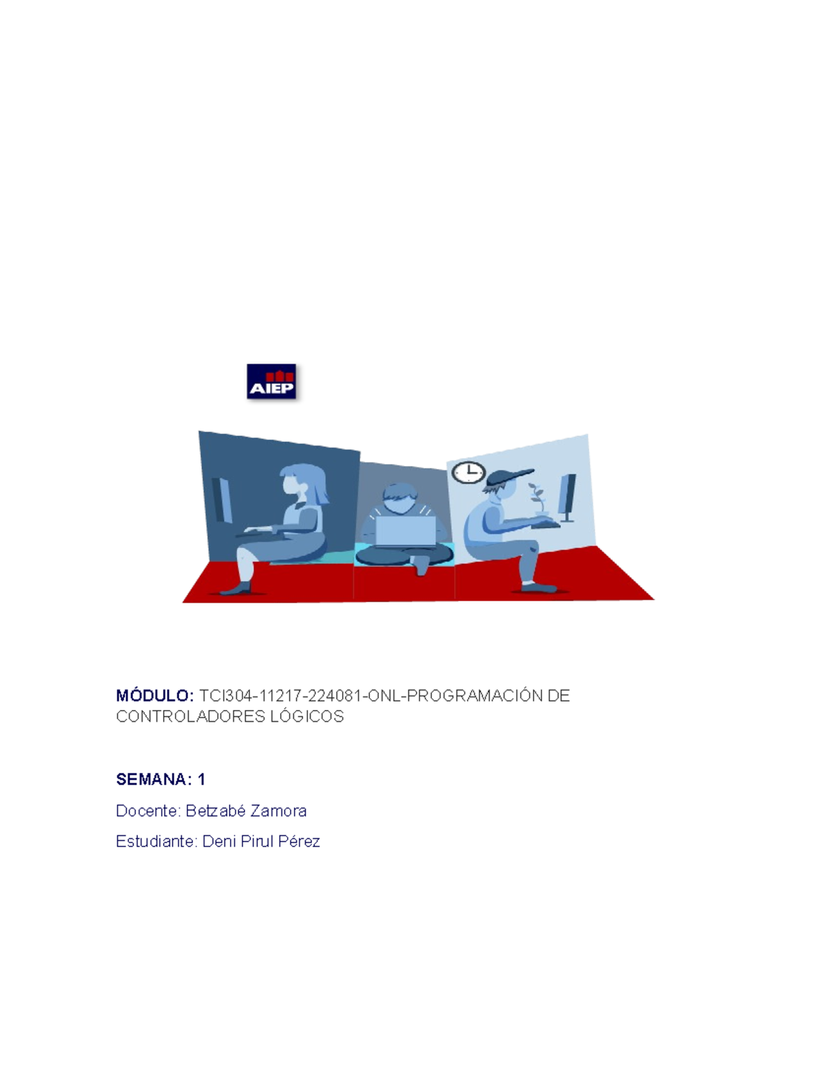 Controladores logicos - MÓDULO: TCI304-11217-224081-ONL-PROGRAMACIÓN DE ...