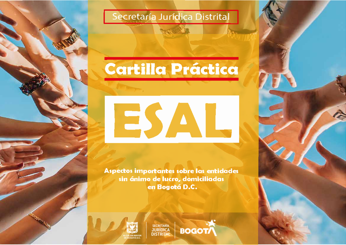 Cartilla ESAL Final - REQUISITOS DE LA ESAL - Secretaría Jurídica ...
