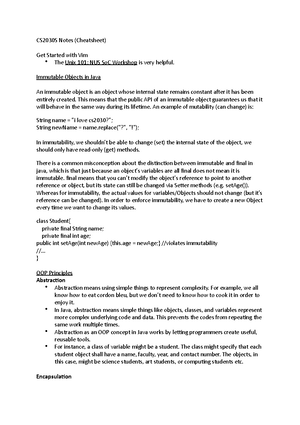 CS2030-final - finals cheatsheet - CS2030 Finals Cheatsheet v1. (2019-05-01) by Julius Putra ...