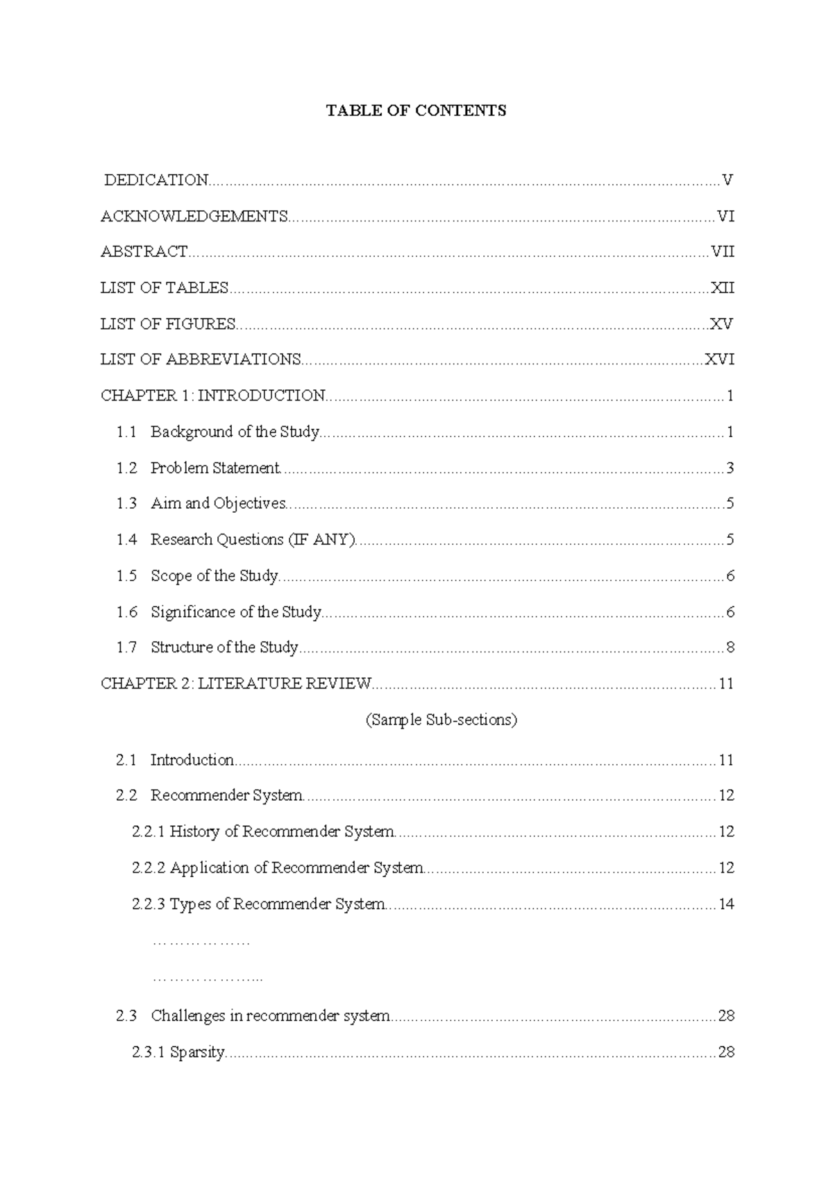 2.+ Table+OF+ Content+(Thesis)+-+ Sample+2+(3) - TABLE OF CONTENTS ...