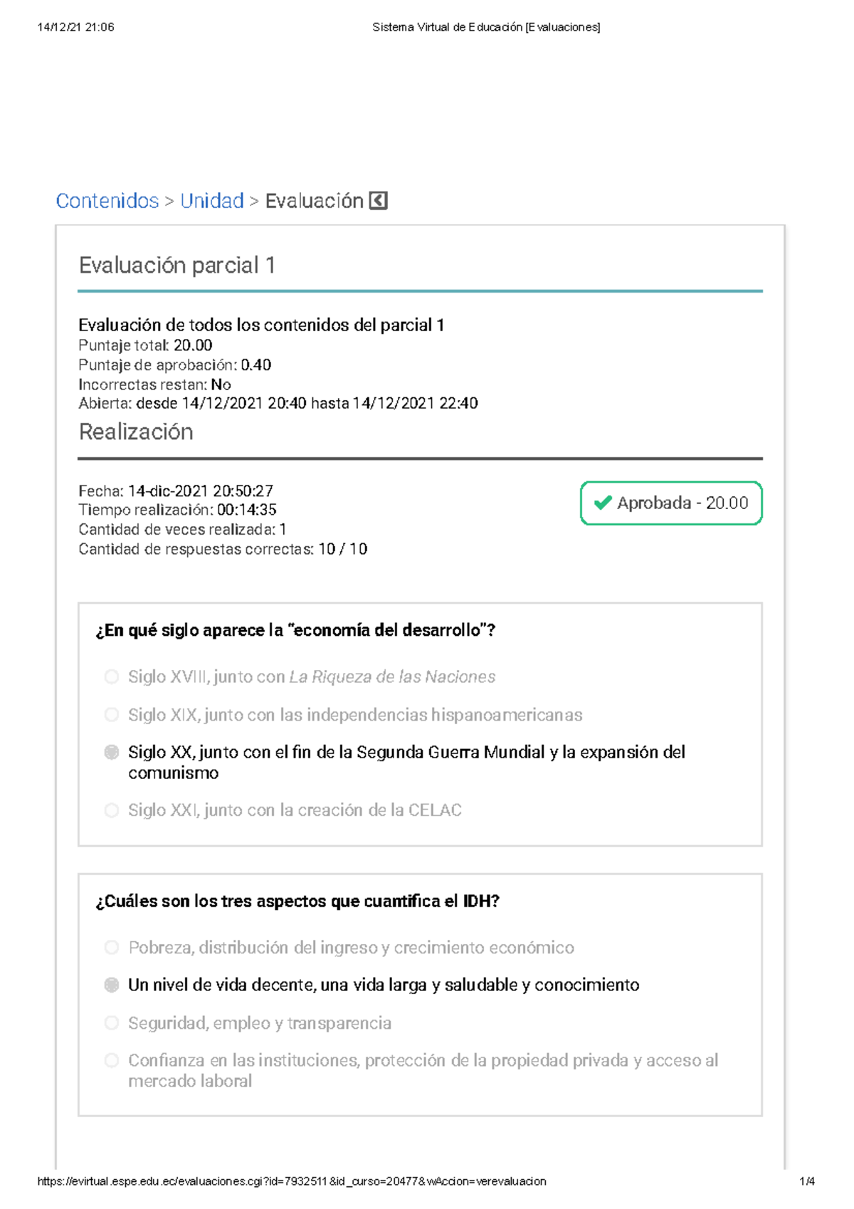 Teoria Desarrollo 1p - nbvjh - Contenidos > Unidad > Evaluación Fecha ...