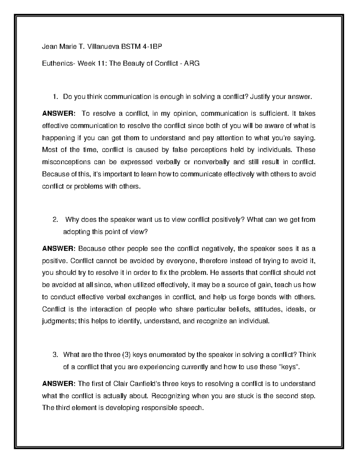 Euthenics 2-Villanueva Jean Marie - Jean Marie T. Villanueva BSTM 4-1BP ...