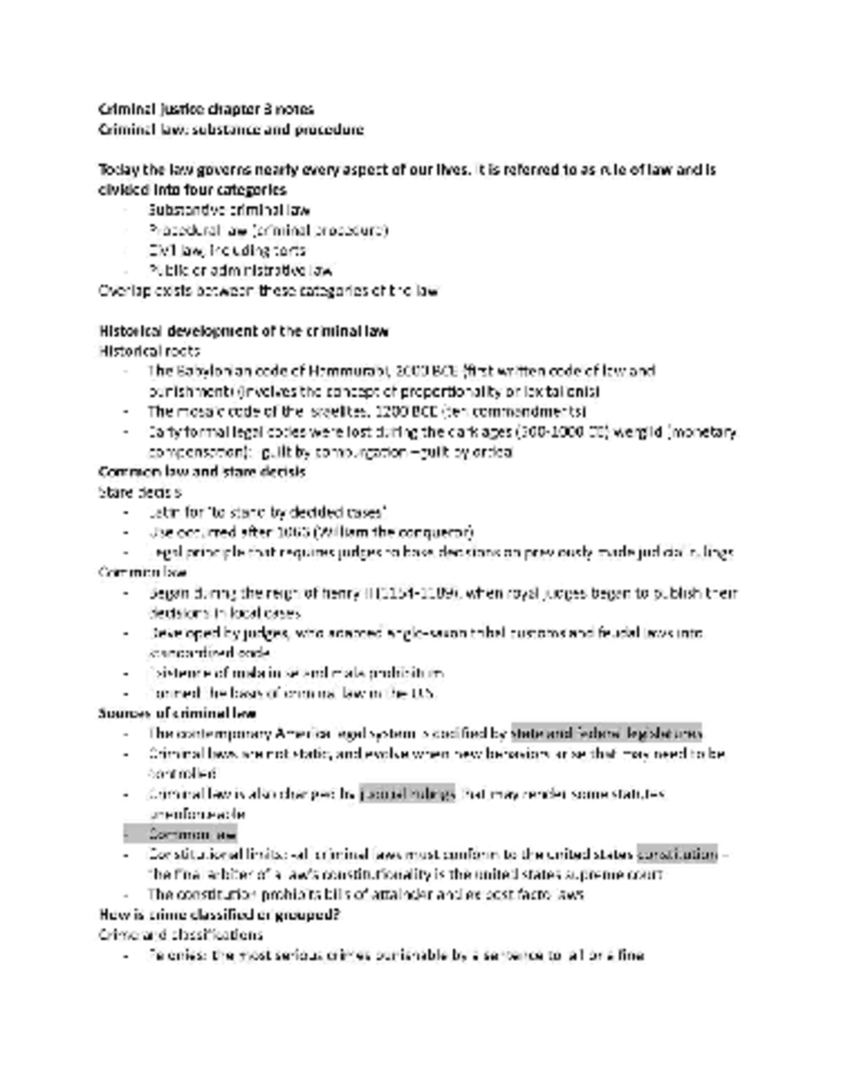 7834D562 6C1D 4E0B 9974 0B9C243AFD97 - Criminal justice chapter 3 notes ...