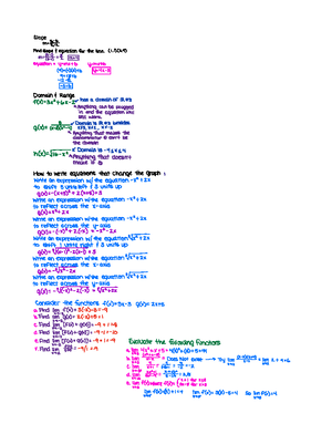 Precalc review: modeling with functions 1 - PRECALC REVIEW: MODELING with FUNCTIONS I Modeling ...