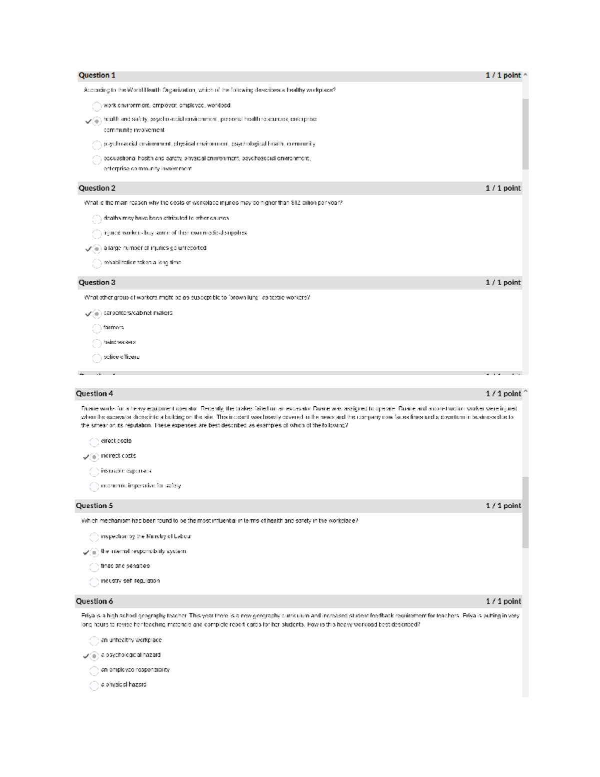 Quizes - Quiz - HRMN 1006 - Studocu