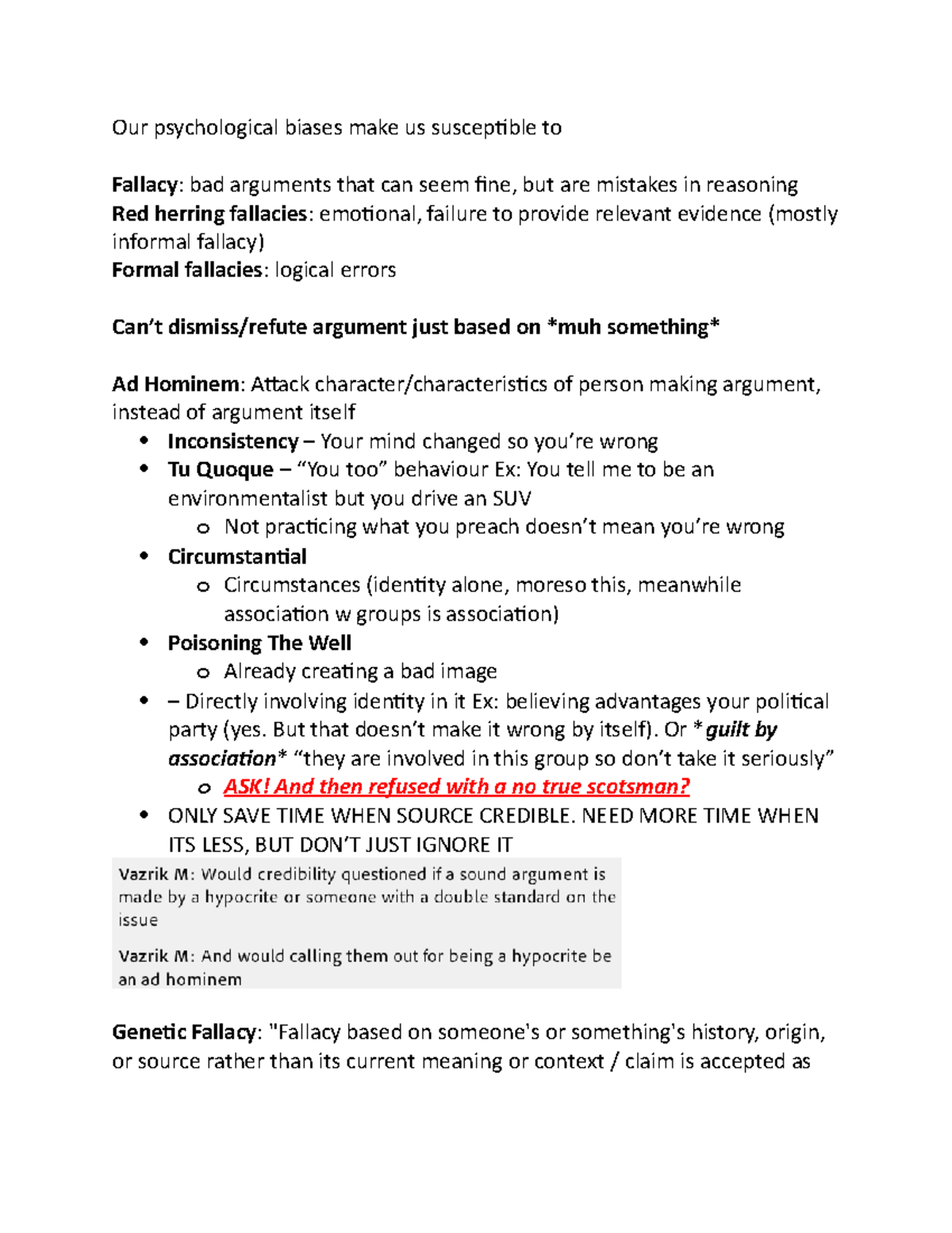 PHI Fallacy - Red Herring - Our psychological biases make us ...