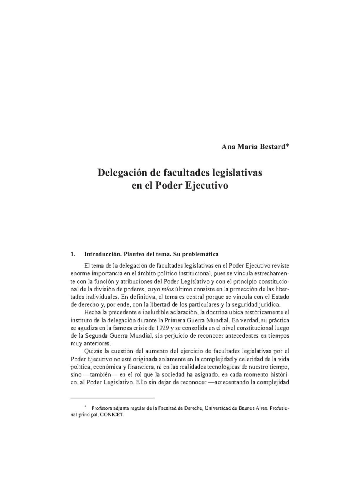 Bestard-delegacion de facultades - Ana María Bestard* Delegación de ...