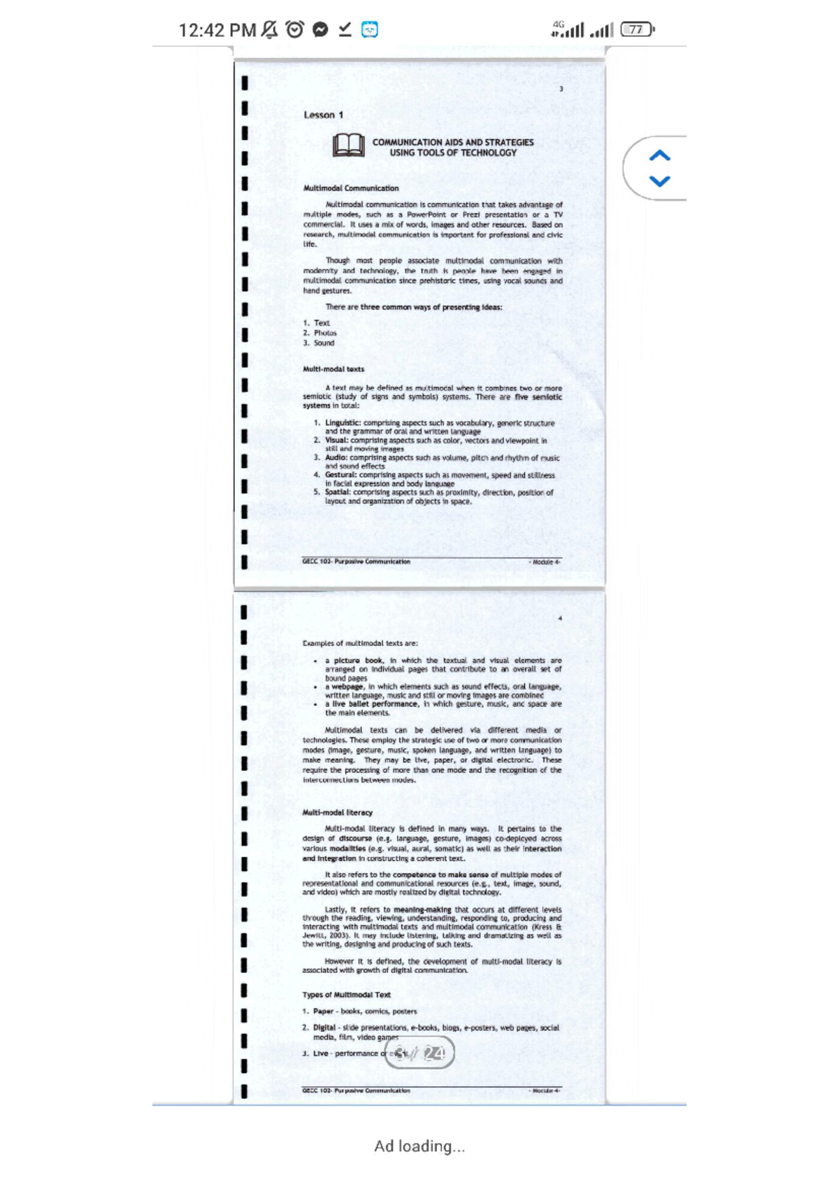 Module 4 Part 2 - Bachelor of Science in Psychology - Studocu