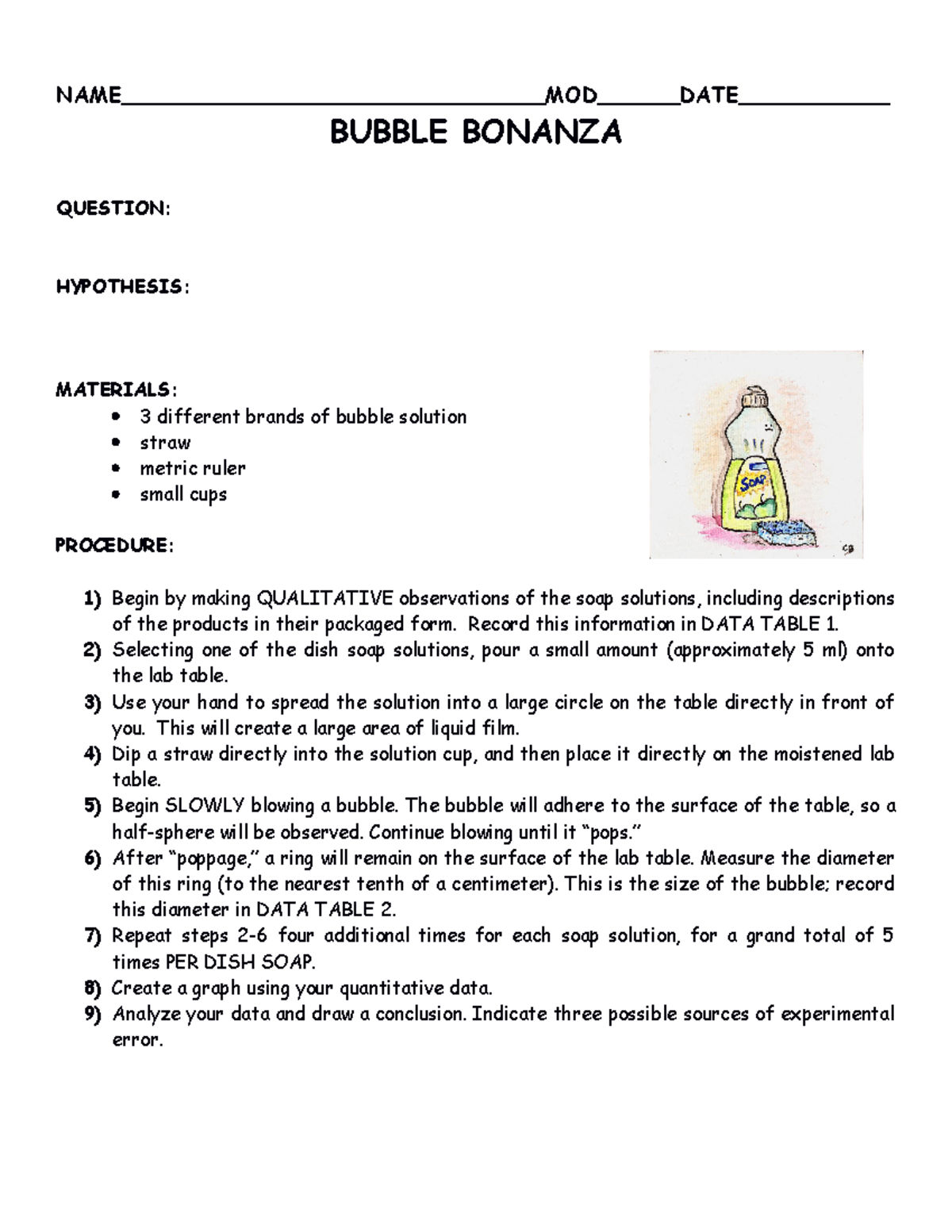 Bubble Lab - dish soap2 - Bdkwkwm - NAME ...