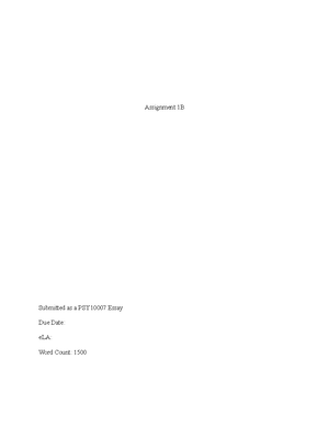 Assignment 2 Reflective Assignment - PSY10007 – Brain and behaviour. ASSIGNMENT 2: Reflective ...