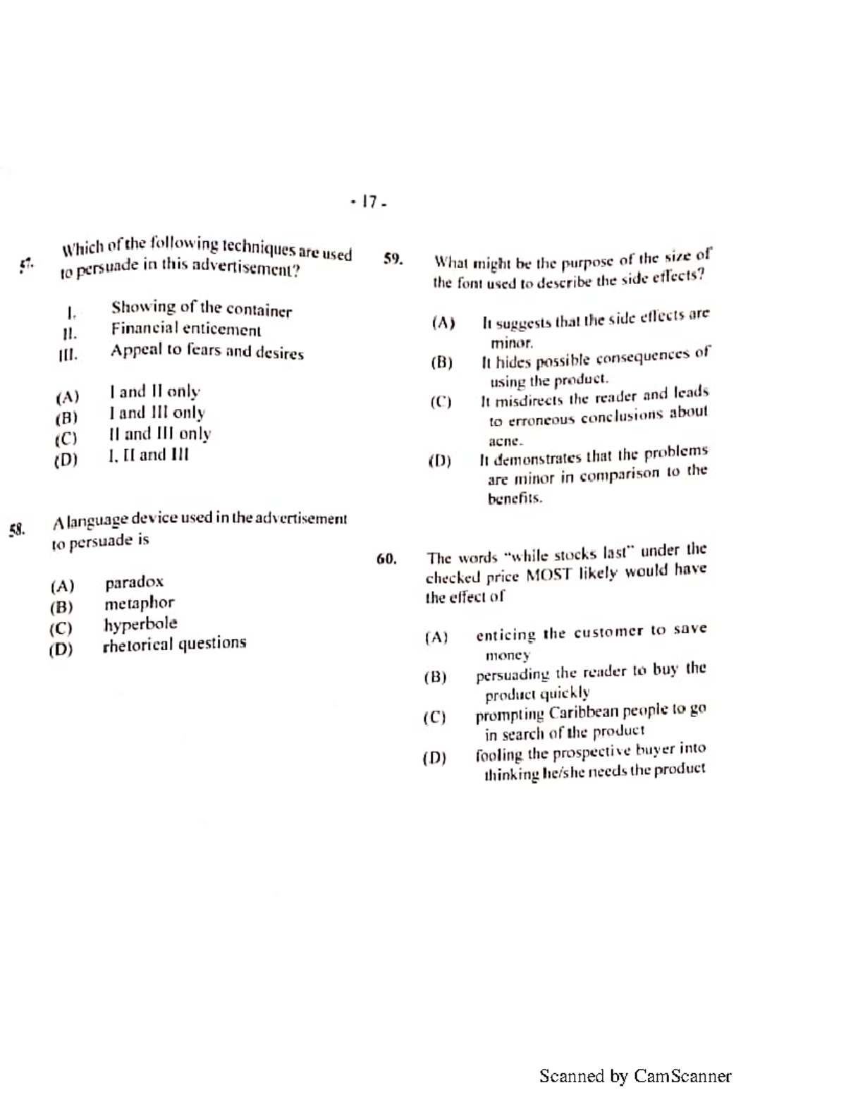 Jan 2020 p1 - Pastpaper - Introduction to Atlantic History - Studocu