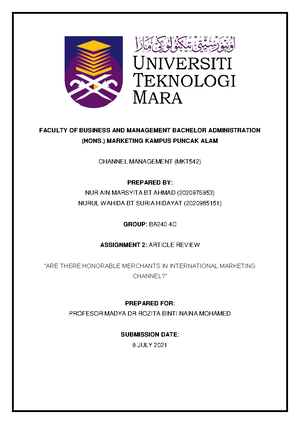 CHRA - report chra - ENV 652 MANAGEMENT OF HAZARDOUS SUBSTANCES ...