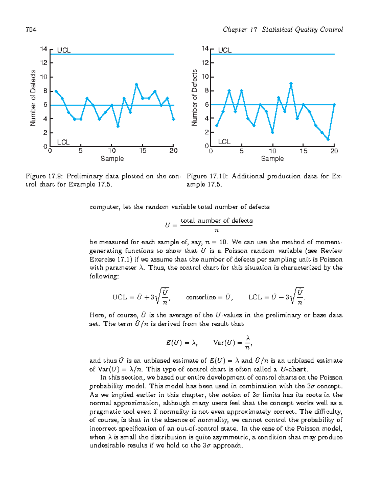 Probability and Statistics for Engineers-725-745 - 704 Chapter 17 Statistical Quality Control 00 ...