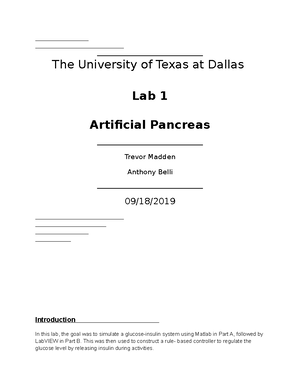 Lab2Post Lab 2 - Post- Lab 2 (10 points) Paste your MATLAB Bode diagram (and the code) for the ...