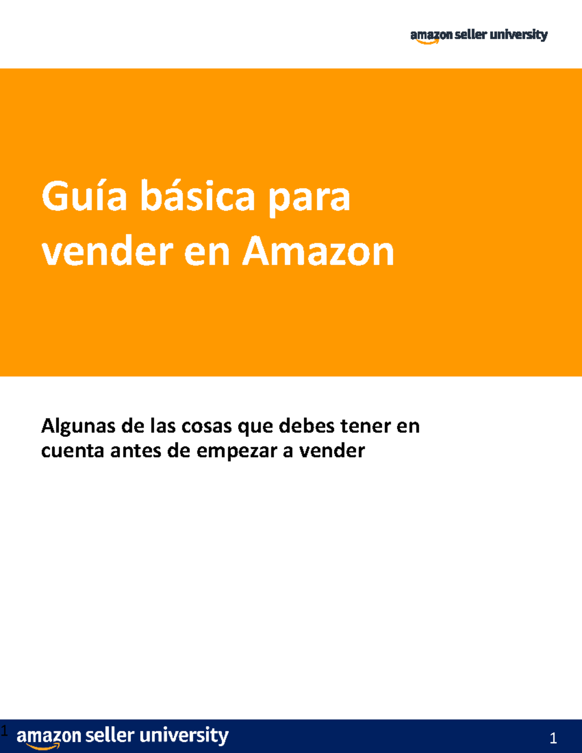 Guia Amazon - GuÌa b·sica para vender en Amazon Algunas de las cosas que debes tener en cuenta ...