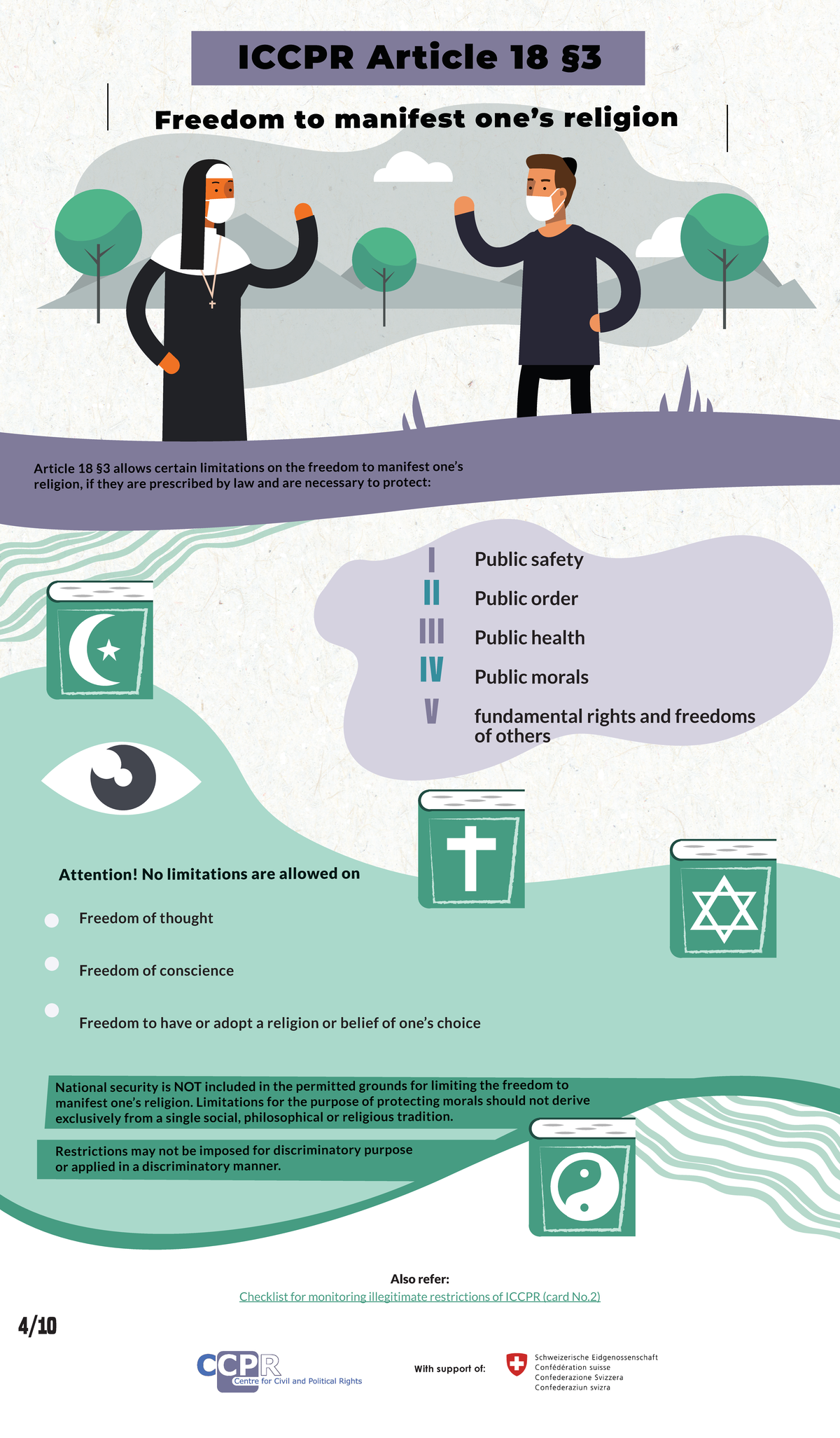 Rights to religion, ICCPR - With support of: Checklist for monitoring ...