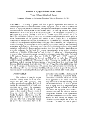 Thymus report with figures and tables - Quantitative Analysis of Bovine ...