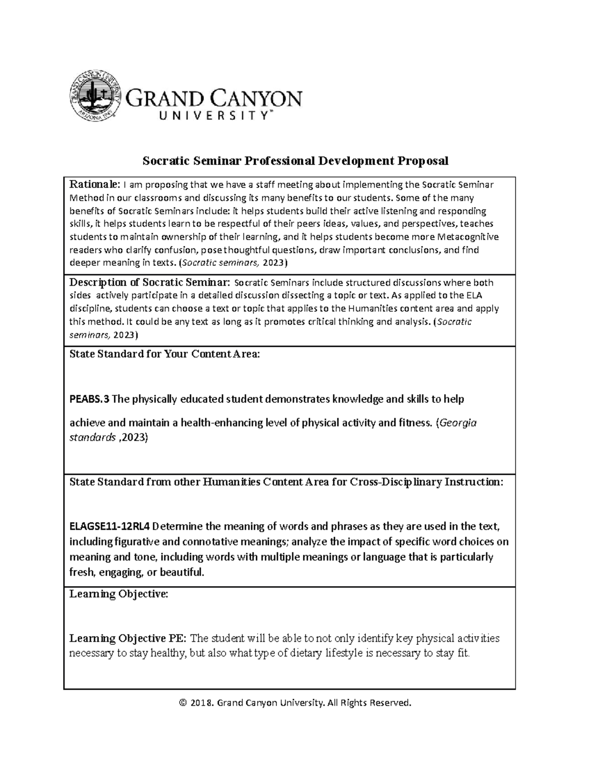 Socratic Seminar - Course work - Socratic Seminar Professional ...