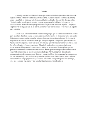 Vocabulario en contexto #3 - Vacabulario en contexto 3 Avery Tague ...