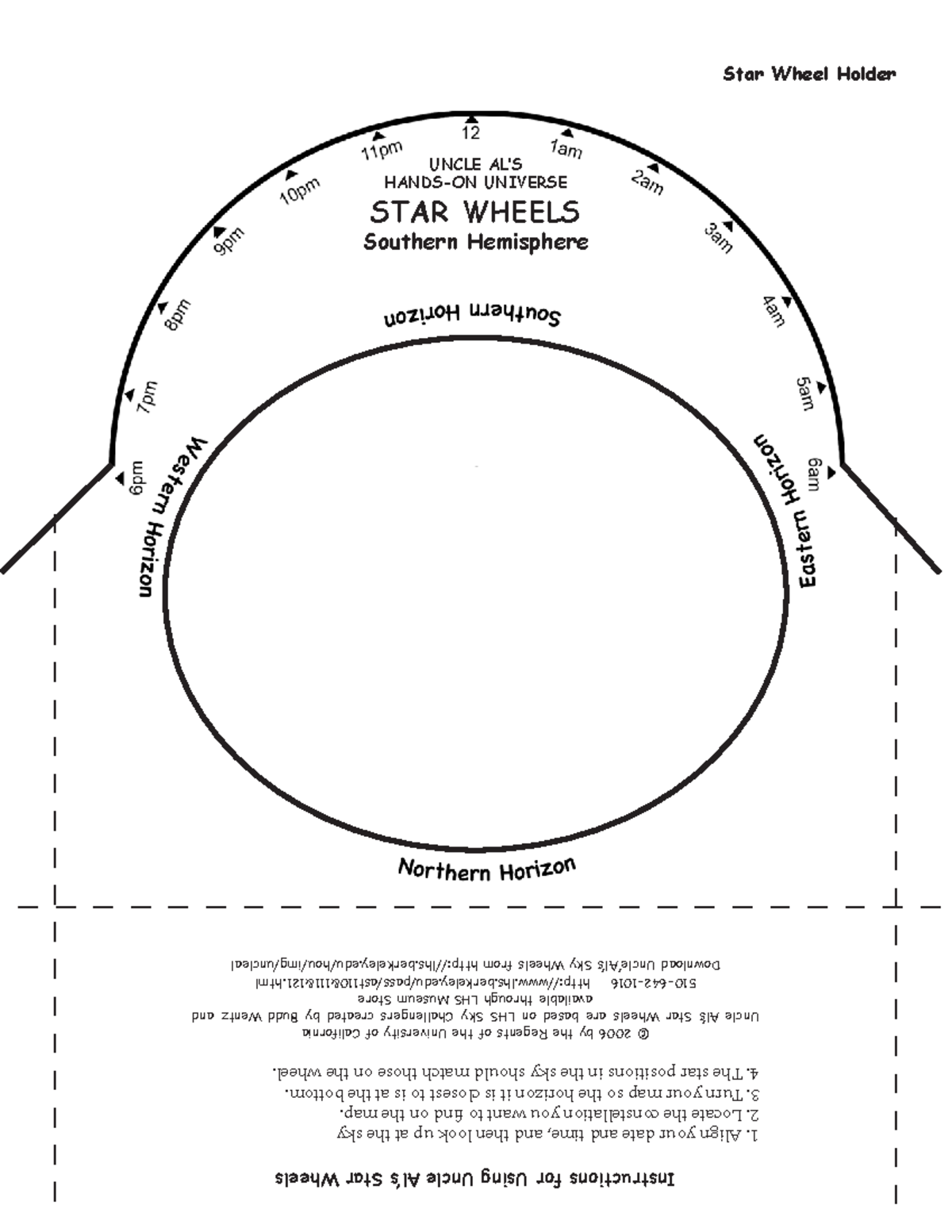 South Starwheel 2 - star wheels - Instructions for Using Uncle Al’s ...