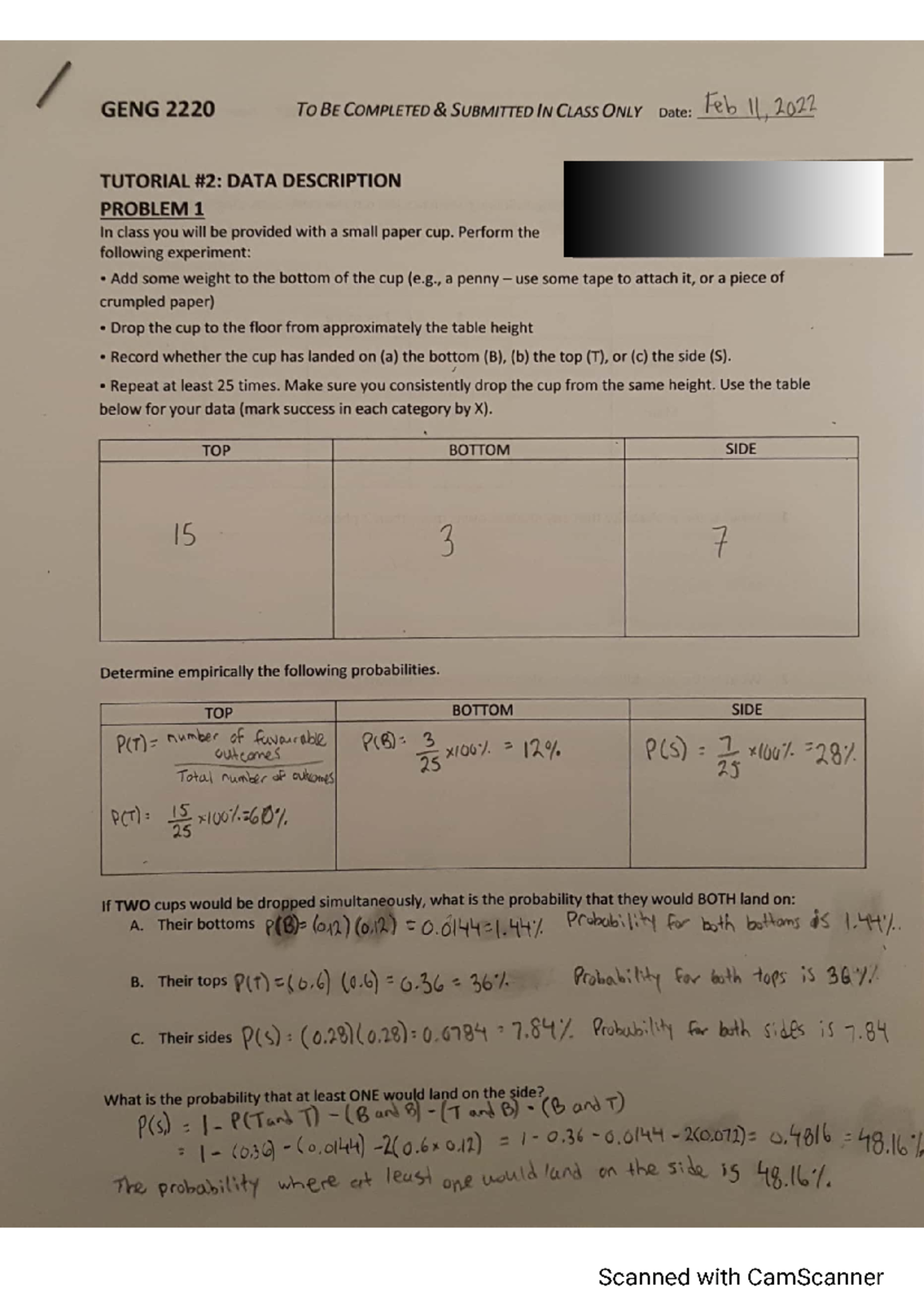 Tutorial 3 - Study Guide - GENG 2220 - Studocu