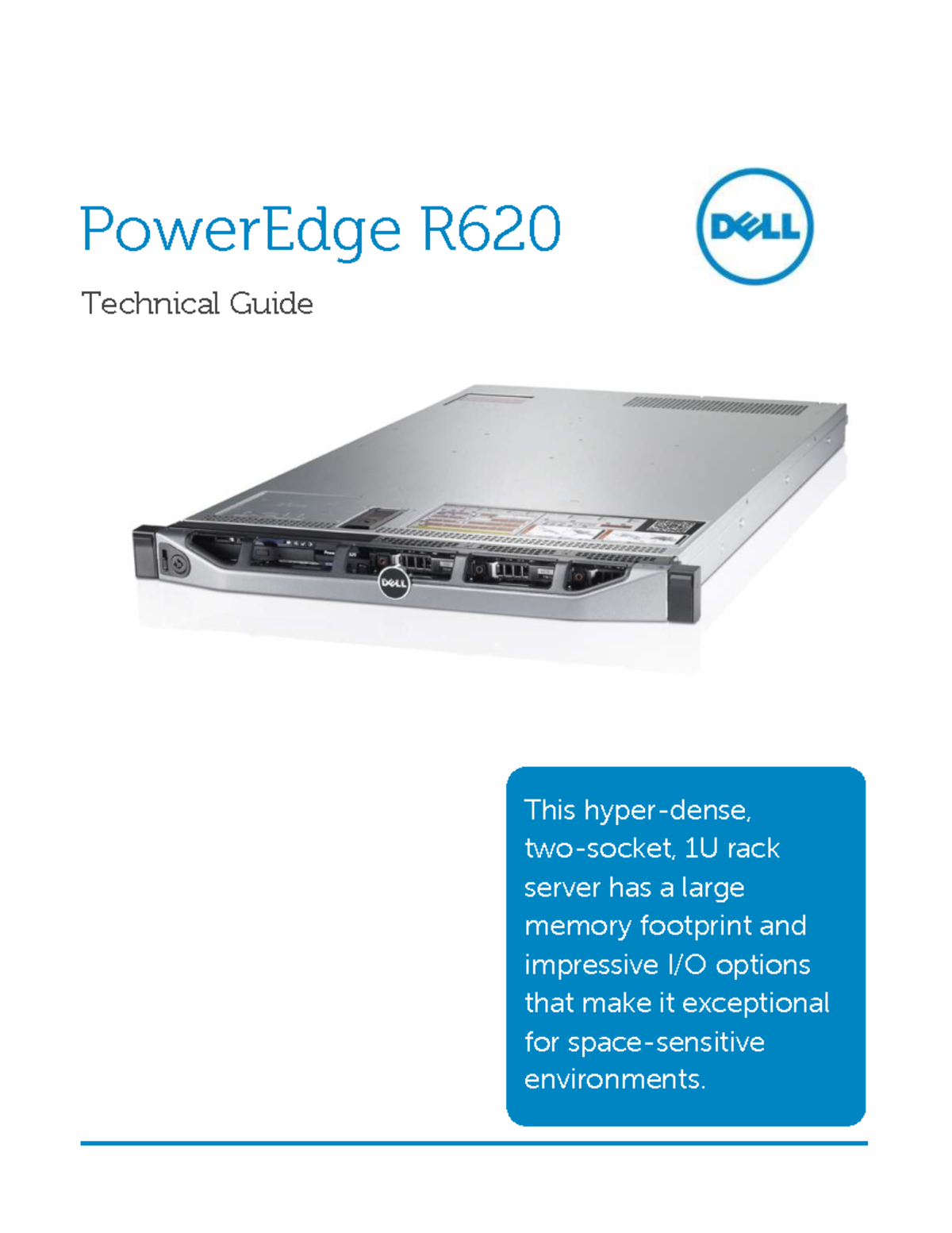 DELL R620 Technical Guide - PowerEdge R Technical Guide This hyper ...