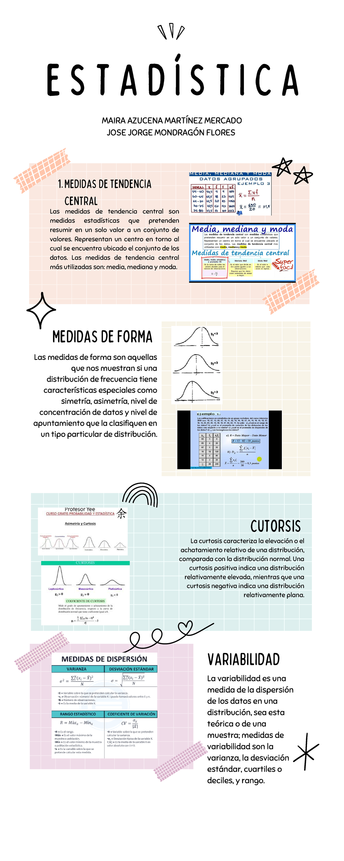 Infografía Guía de pasos para cuidar a tu mascota Doodle Pastel - E S T A D Í S T I C A La - Studocu