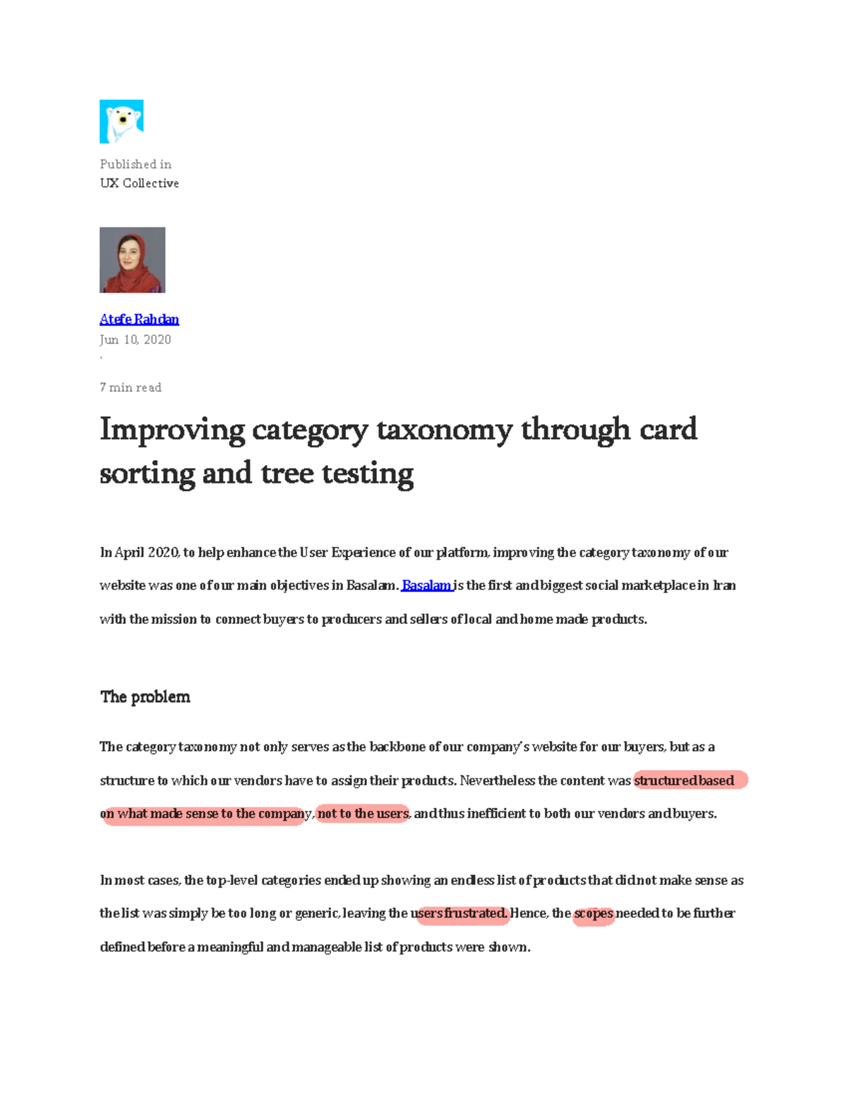 20703 H2022 Basalam Taxonomy Case Study - Published in UX Collective ...