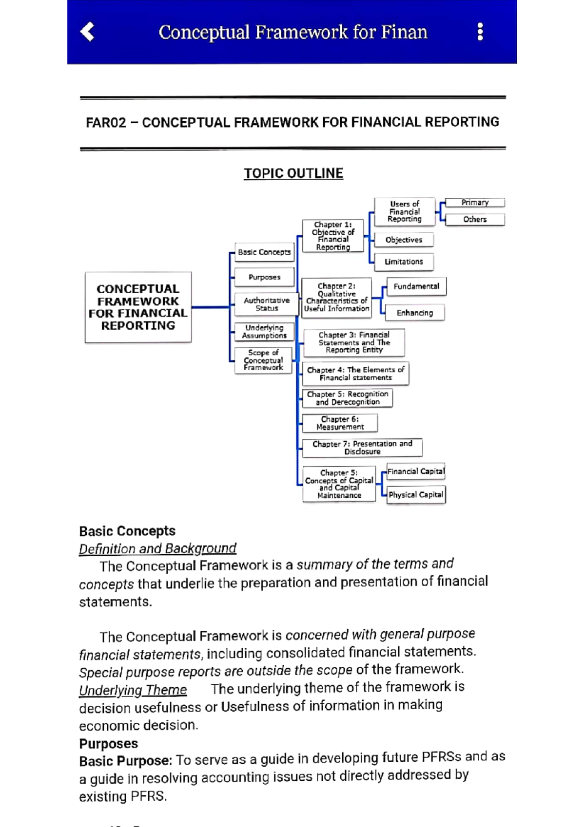 2. Conceptual Framework FOR Finance - Accountancy - Studocu