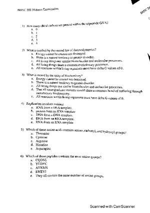 BMSC 200 Chapter 7 - Dr. Scott Napper - Learning Objectives Investigate ...
