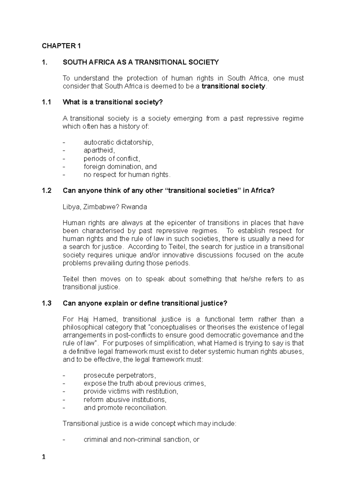 Chapter 1 - Moodley - CHAPTER 1 1. SOUTH AFRICA AS A TRANSITIONAL ...