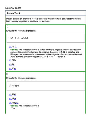 Module 2 Review Test - These are practice TEST - Review Tests Review ...