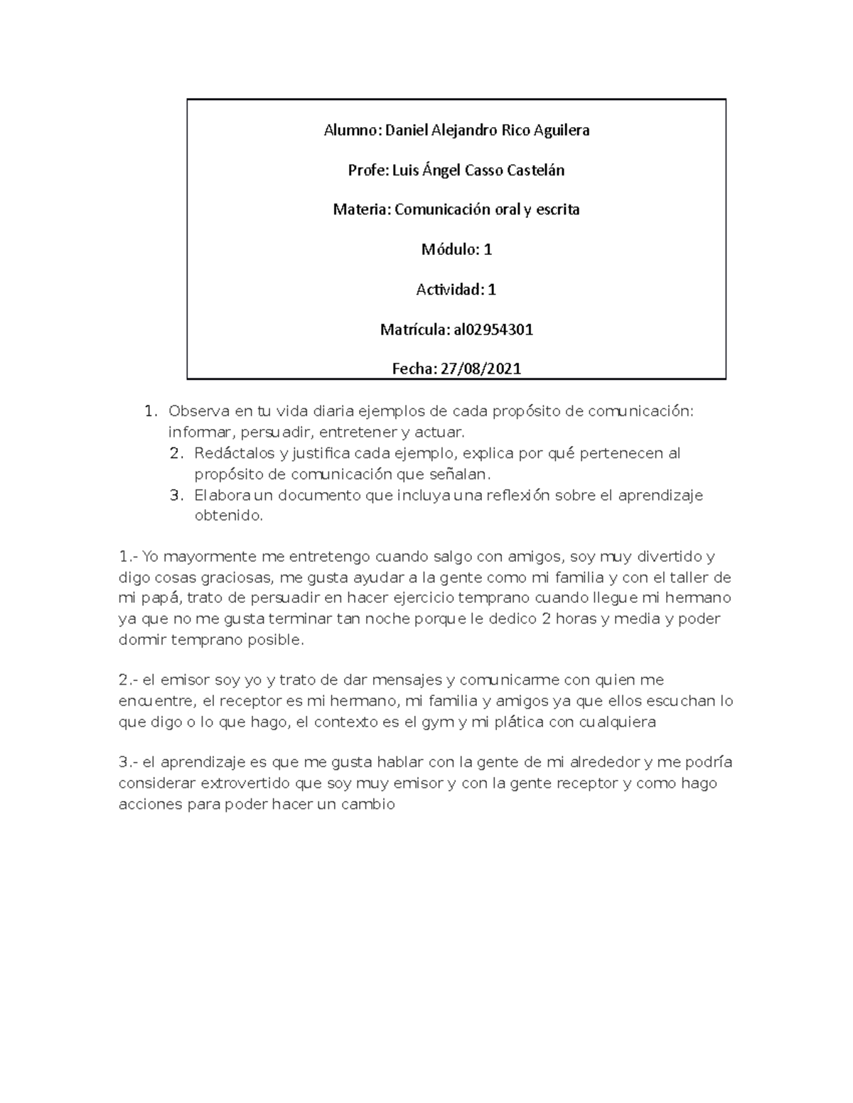 Act 1 COy E - es practica - Alumno: Daniel Alejandro Rico Aguilera ...