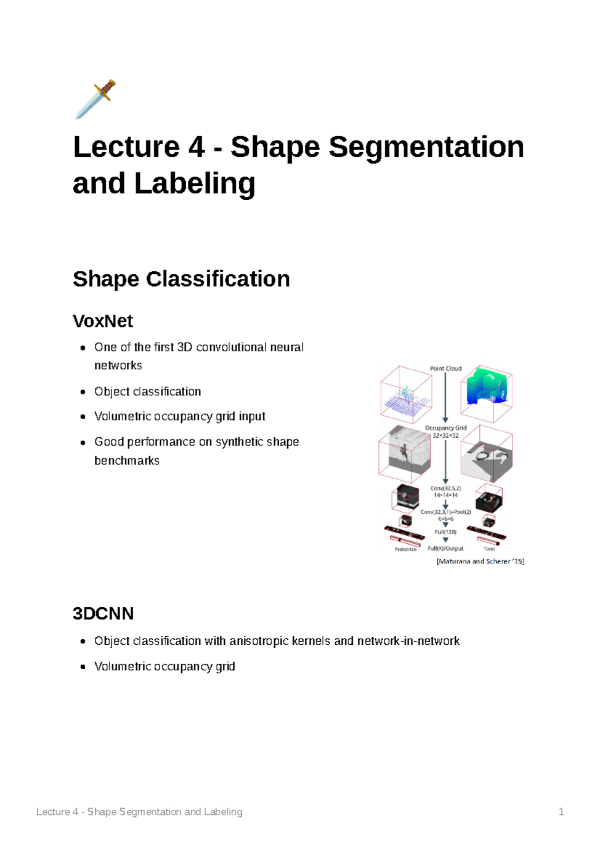 Lecture 4 - Shape Segmentation and Labeling - ####### k Lecture 4 - Shape Segmentation and ...