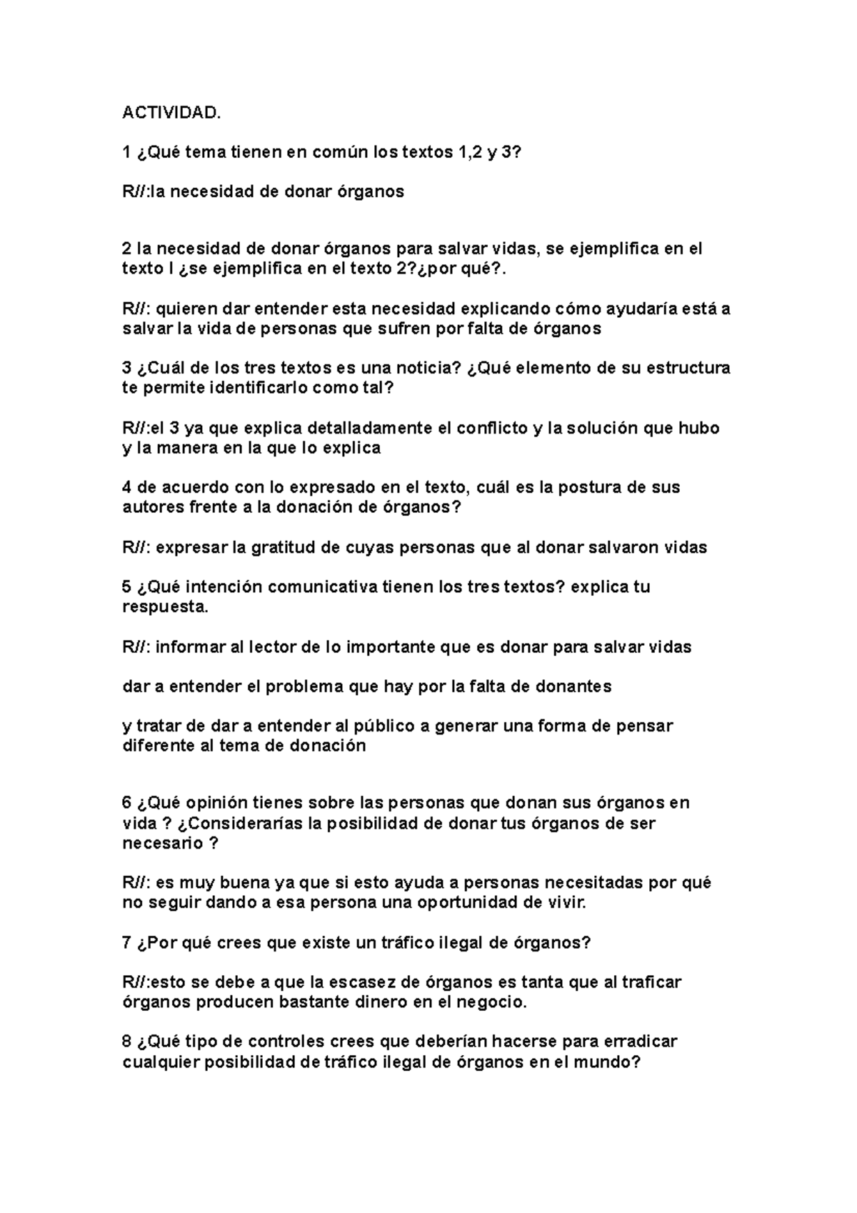 Actividad 1 - no recuerdo - ACTIVIDAD. 1 ¿Qué tema tienen en común los ...