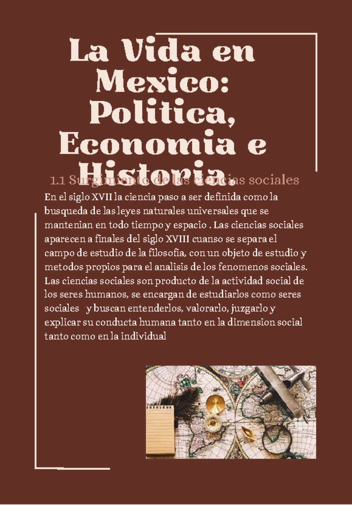 Equipo 6 PIA LVM - La Vida en Mexico: Politica, Economia e 1 ...