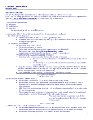 Crimattack Worksheet - CRIMES CRIMINAL LAW ATTACK ACTUS REUS MENS REA ...