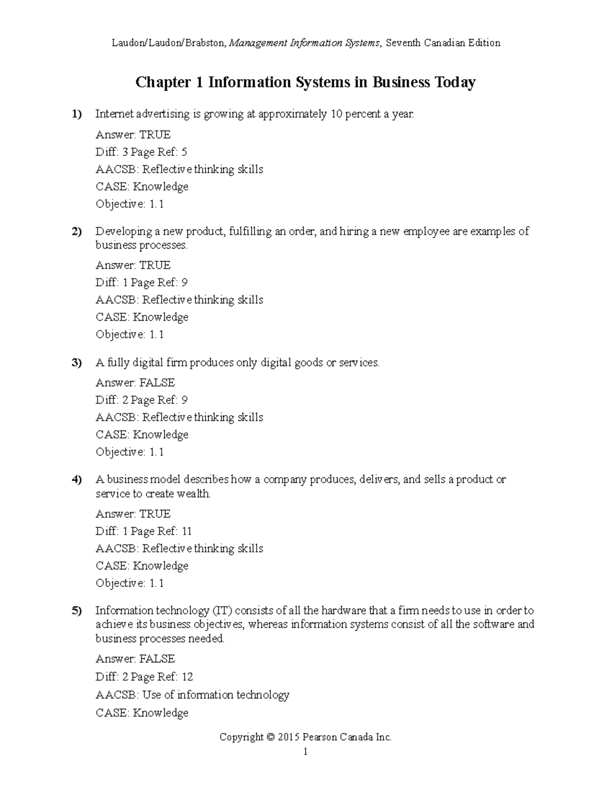 Exam 2020, questions and answers - Chapter 1 Information Systems in ...